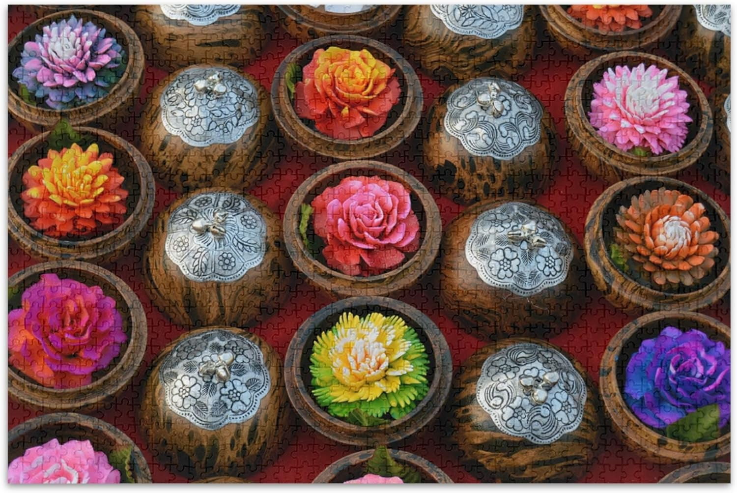 Soap Thailand Color Pattern Jigsaw Puzzle 500 Pieces for Adults Teens ...