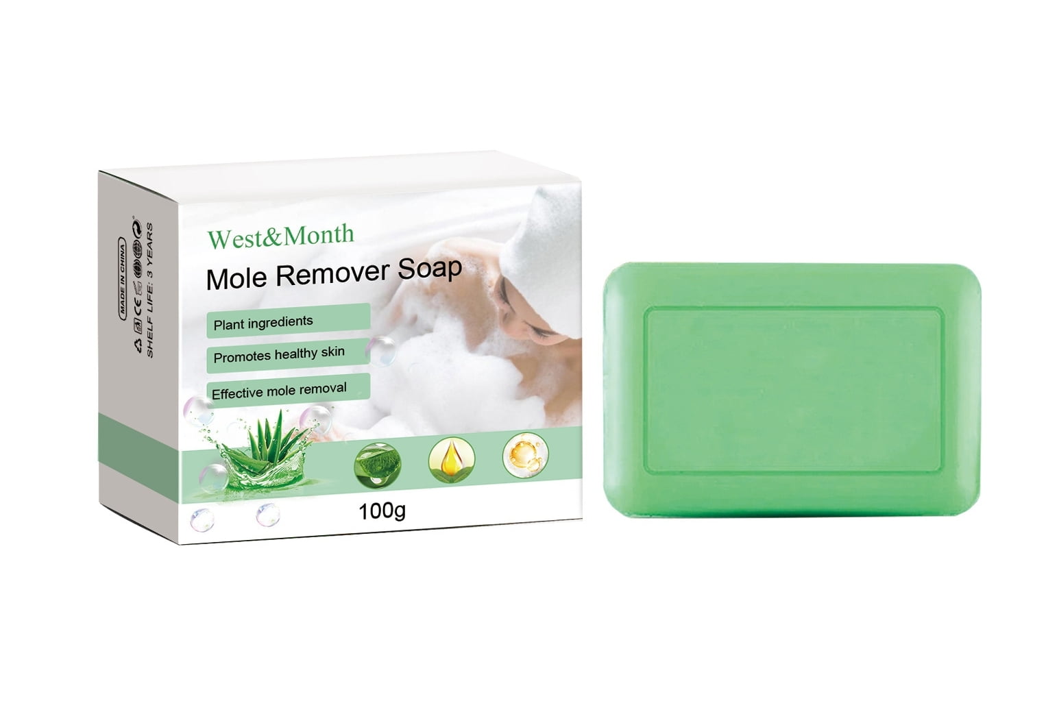 Soap Treatment Natural Relief for Acne, Bug Bites, Warts, Mites, Eczema ...