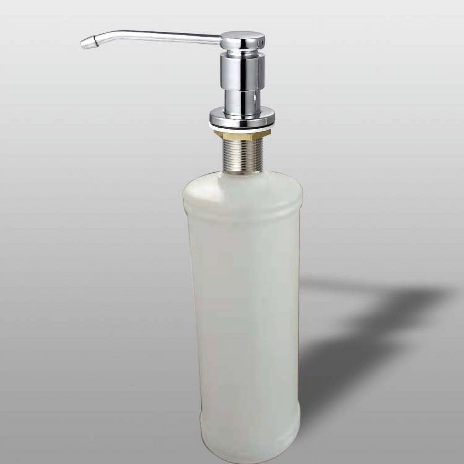 Soap dispenser liquid container kitchen detergent stainless steel ...
