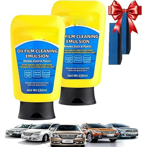 Soapami Oil Film Cleaner, Emulsion Glass Clean Remover, Automotive Oil ...