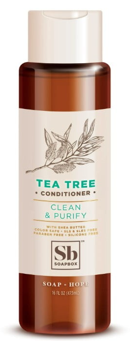 Soapbox Clean & Purify Tea Tree Conditioner, 16 fl oz (Pack of 4 ...