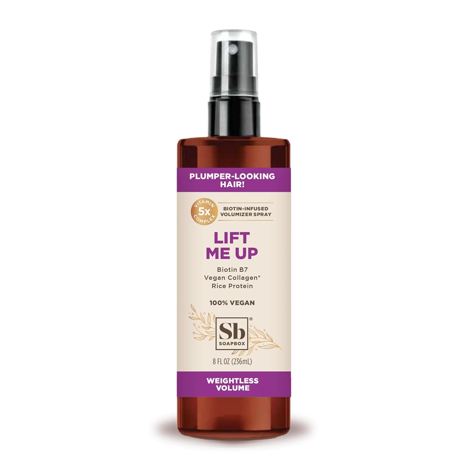 Soapbox Lift Me Up Volumizing Hair Treatment, Lightweight Volumizing ...