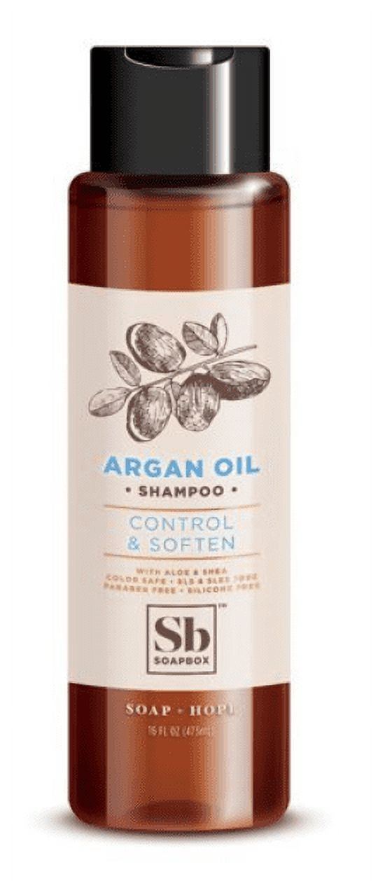 Soapbox Shampoo, Vegan & Cruelty Free Hydrating Shampoo with Argan Oil ...