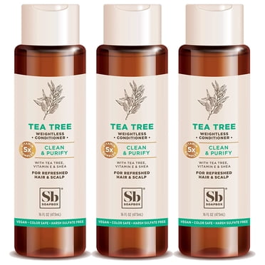 Soapbox Conditioner, Tea Tree with Shea Butter, 16 Oz Bottle - Walmart.com