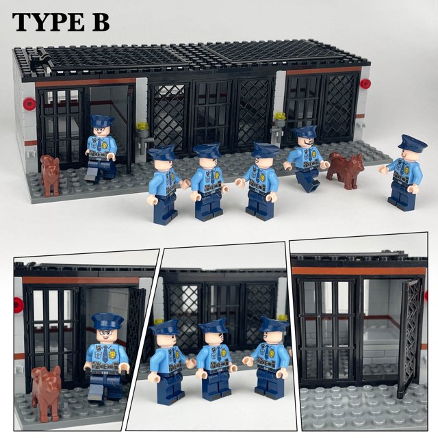 Soapjuice MOC Scorpion's Den Prison Cell Model: Mini Building Blocks ...