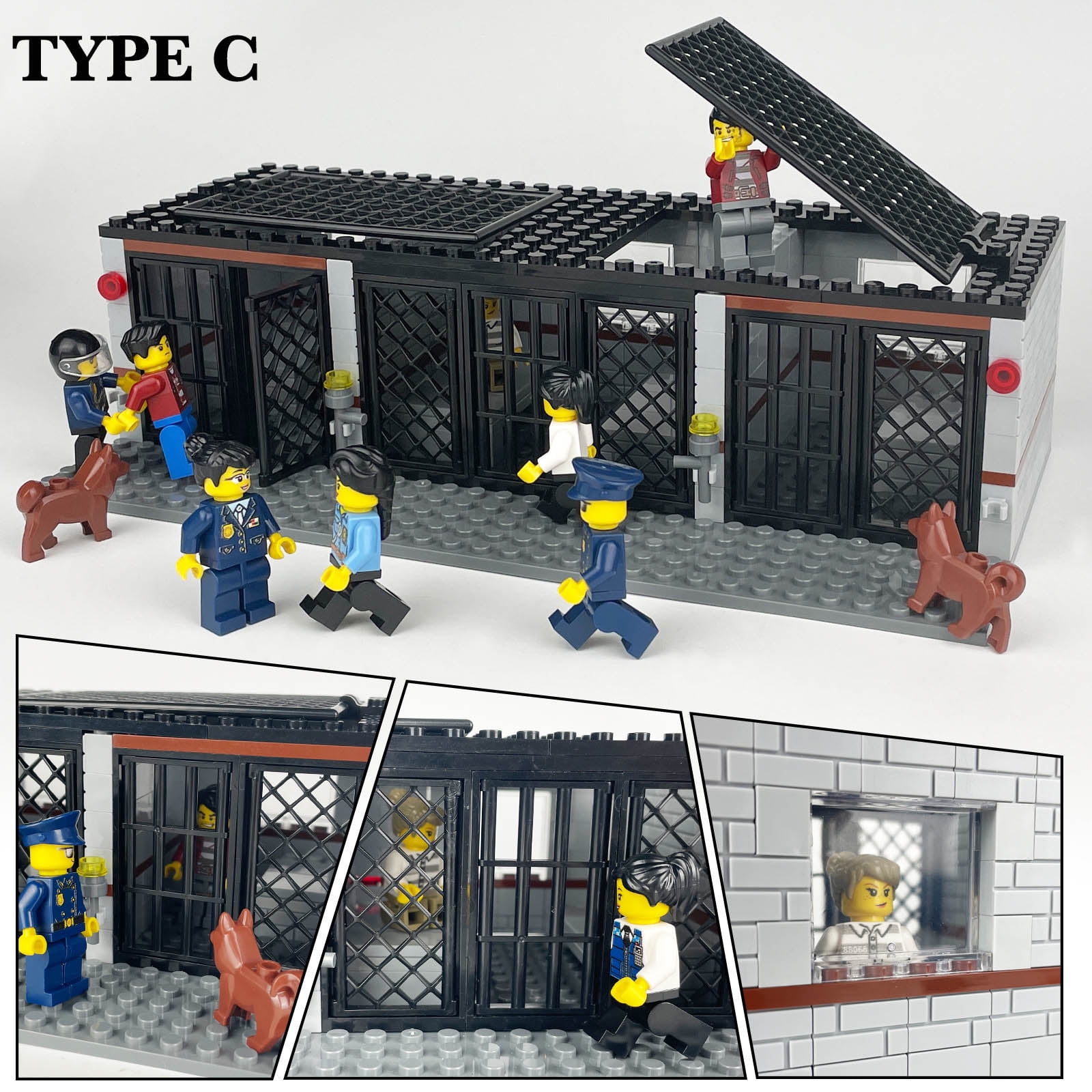 Soapjuice MOC Scorpion's Den Prison Cell Model: Mini Building Blocks ...