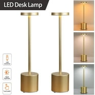 Cordless LED Table Lamp Set of 2, Portable Rechargeable Desk Lamp ...