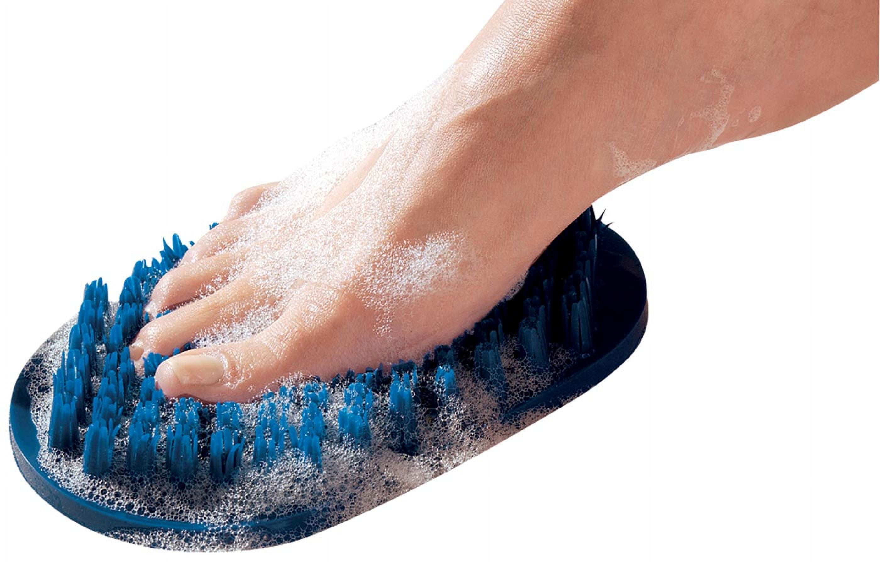 Soapy ToesTM Foot Scrubber, Blue - Walmart.com