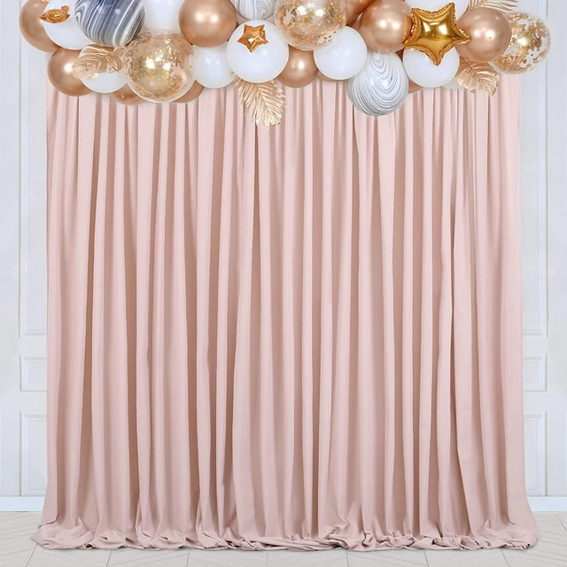 SoarDream Pink Curtains Backdrop 2 Panels 5ft x 8ft Pink Backdrops for ...