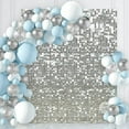 SoarDream Shimmer Wall Backdrop Sliver Sequin Decorations Panels for ...