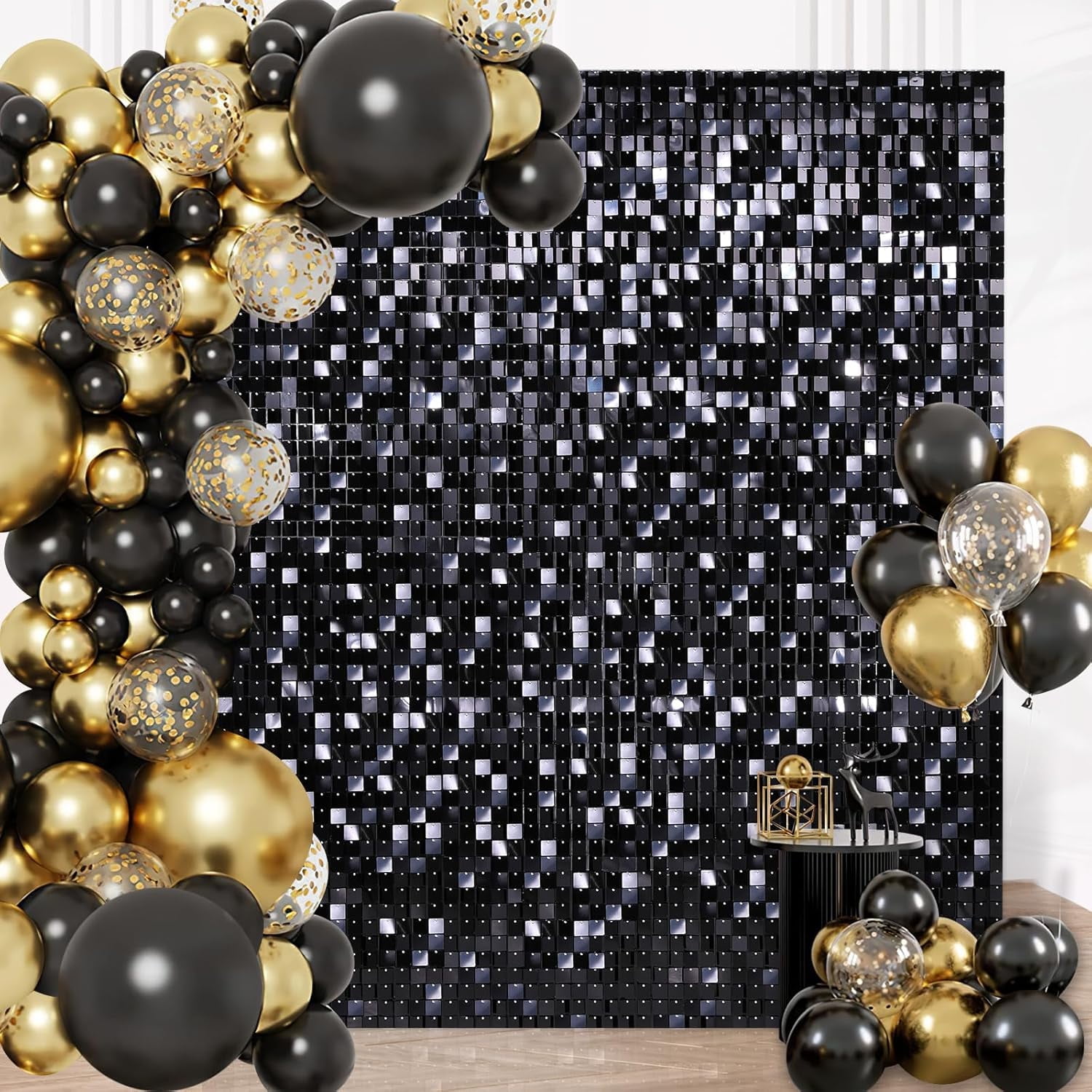 SoarDream Shimmer Wall Backdrop Sequin Wall Backdrop Halloween Backdrop ...