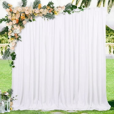 SoarDream 2 Panels 5ftx10ft Backdrop, Polyester Decor Drape for Events ...