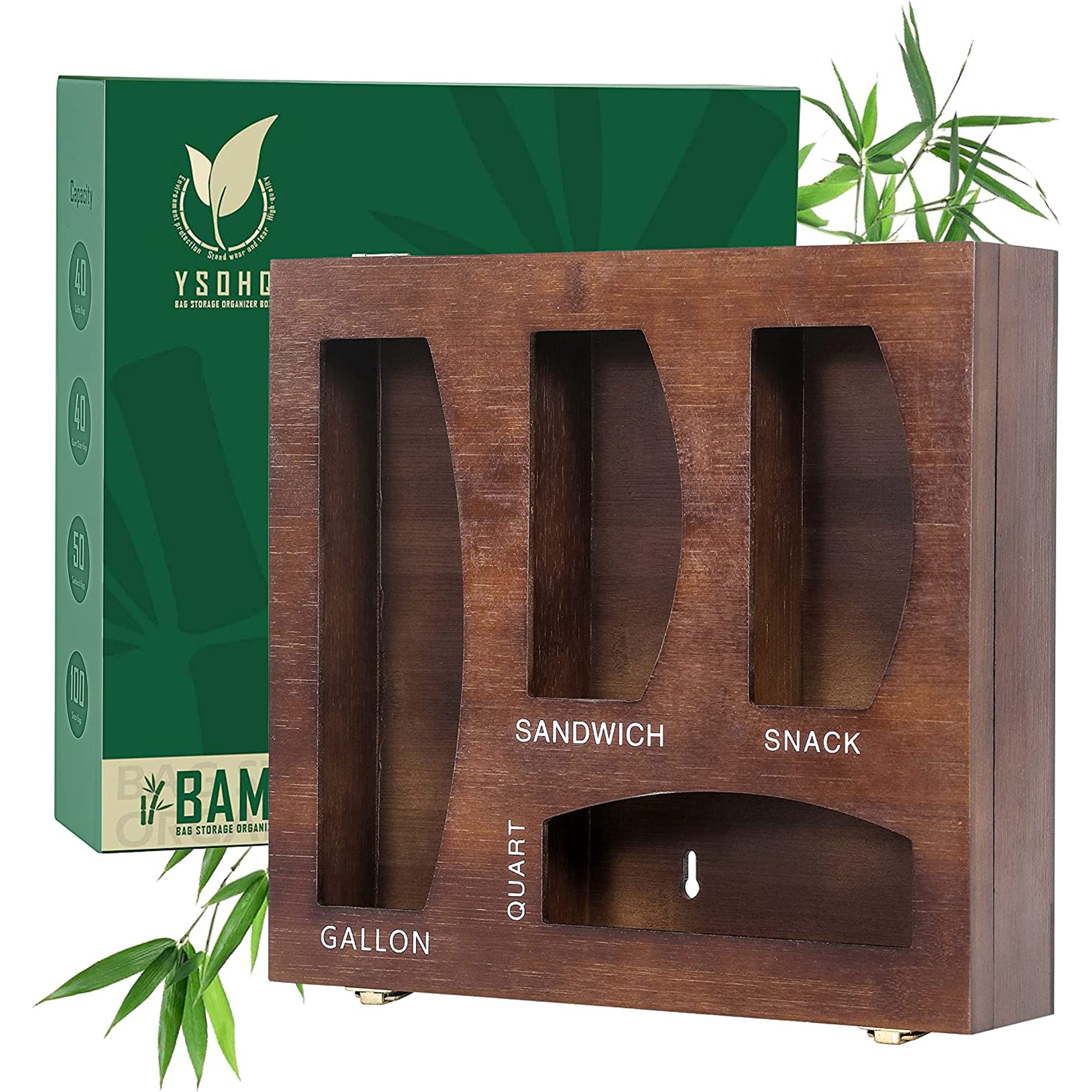 SoarDream Ziplock Bag Storage Organizer Fits Sandwich Bag for Drawer ...