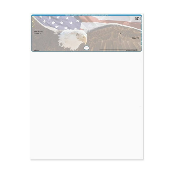 Wilmer SBLABELS Computer Checks Laser and Ink Jet Printers Paper, 8.5 x ...