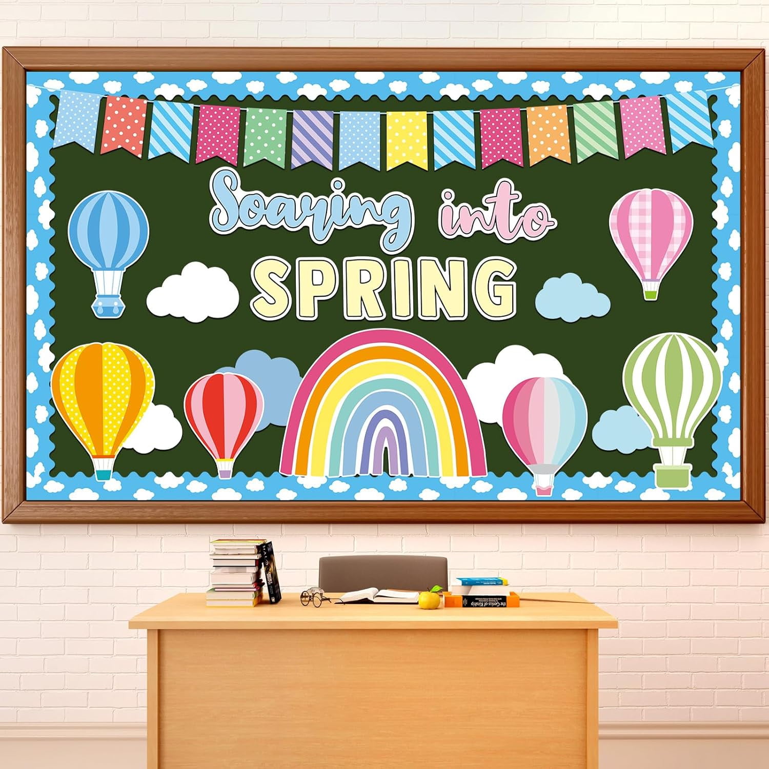 Soaring into Spring Bulletin Board Decorations Spring Classroom ...