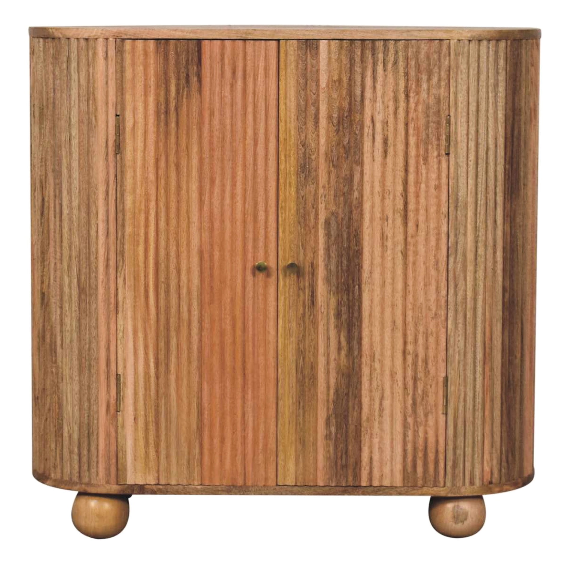 Soba Ball Design Solid Wood Storage Cabinet | Provides Living Room ...