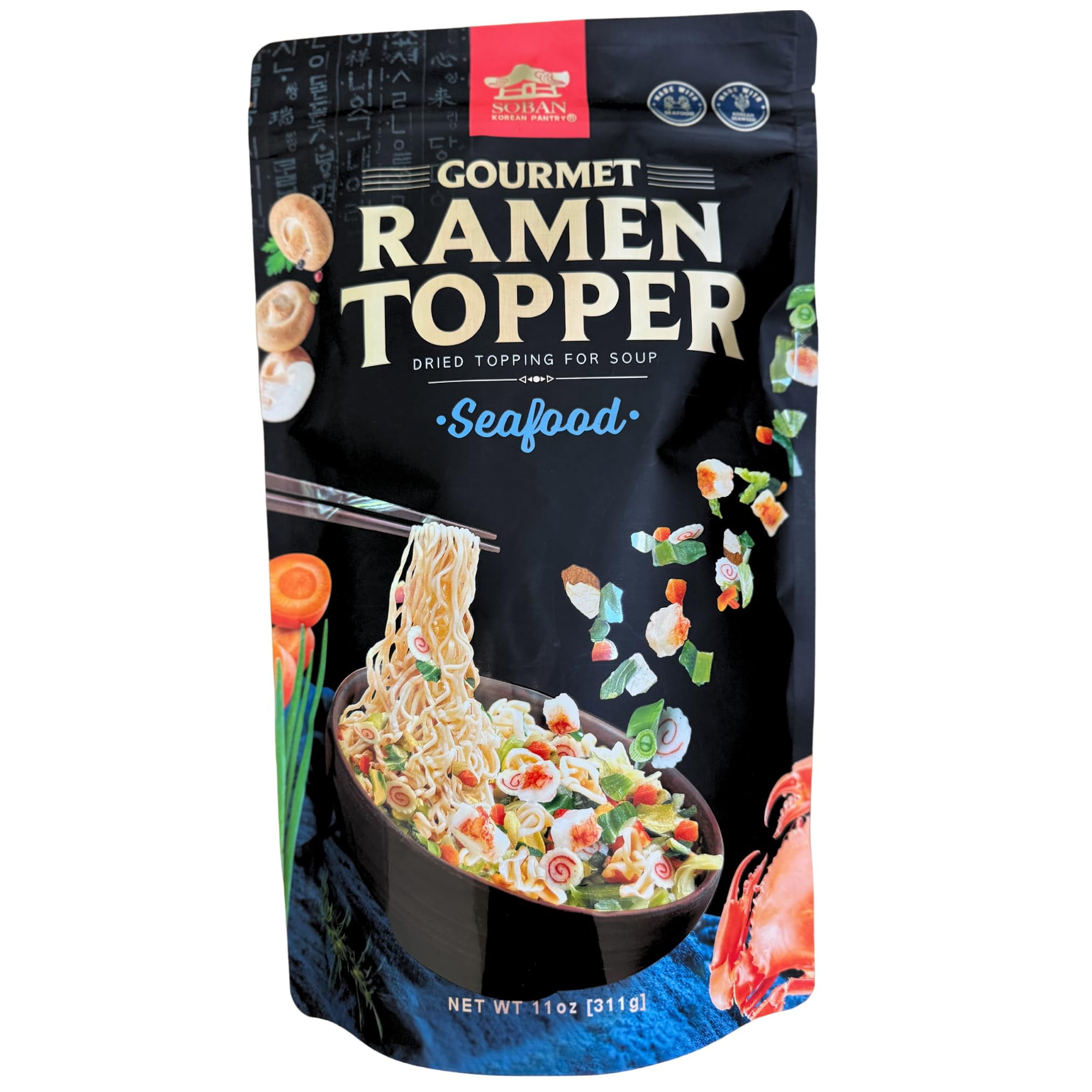 Soban Korean Pantry Gormet RRF12 Ramen Topper Seafood - Walmart.com