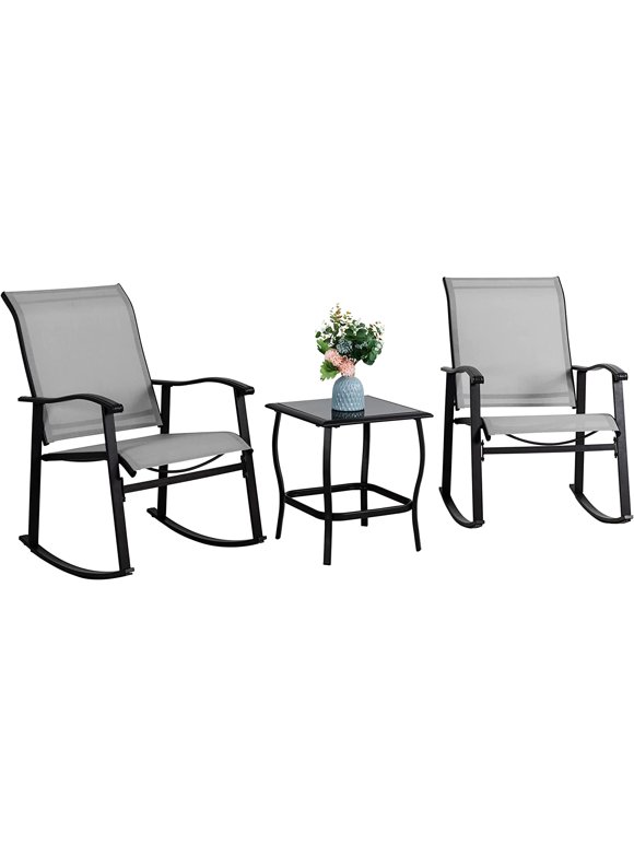Outdoor Rocking Chair Sets in Outdoor Rocking Chairs - Walmart.com
