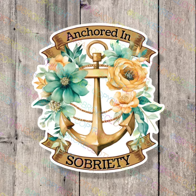 Sober Life Sobriety Vinyl Sticker Laptop Sticker Water Bottle Sticker ...