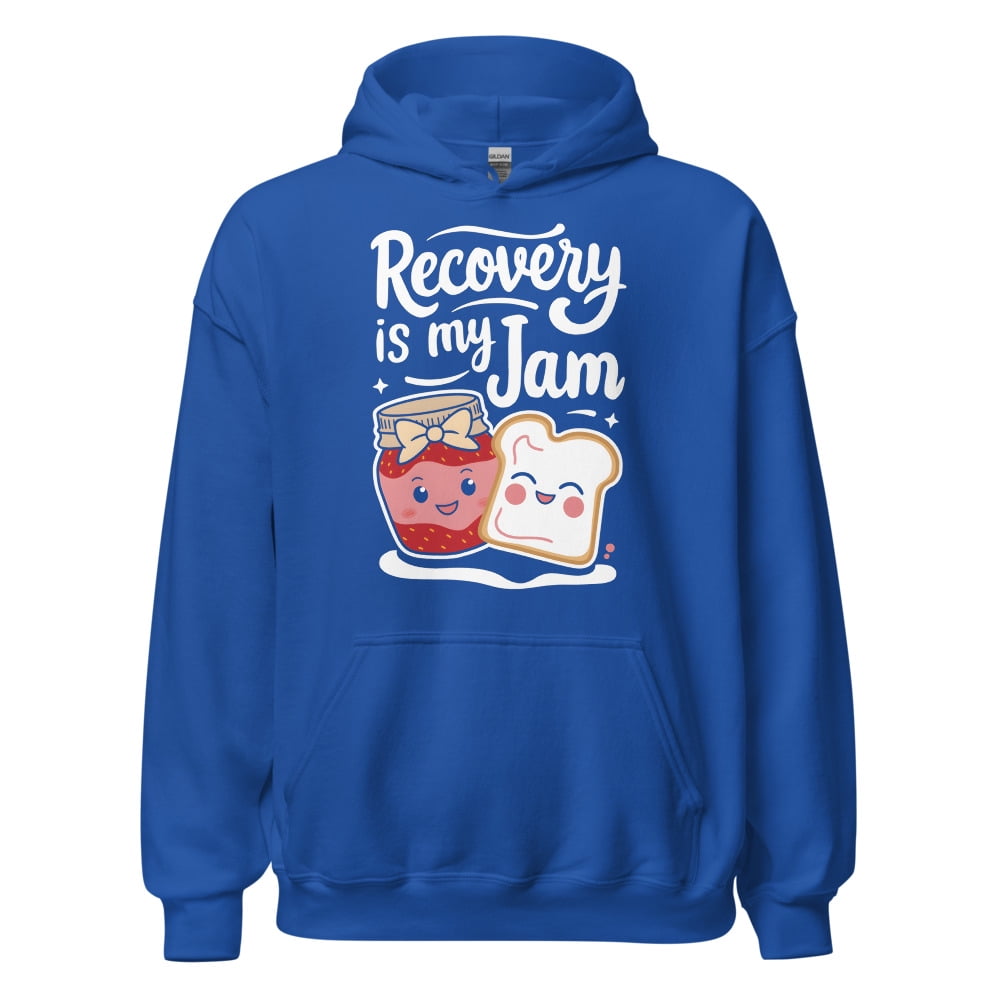 Sober Recovery Anniversary Unisex Hoodie, Recovery Is My Jam Funny ...