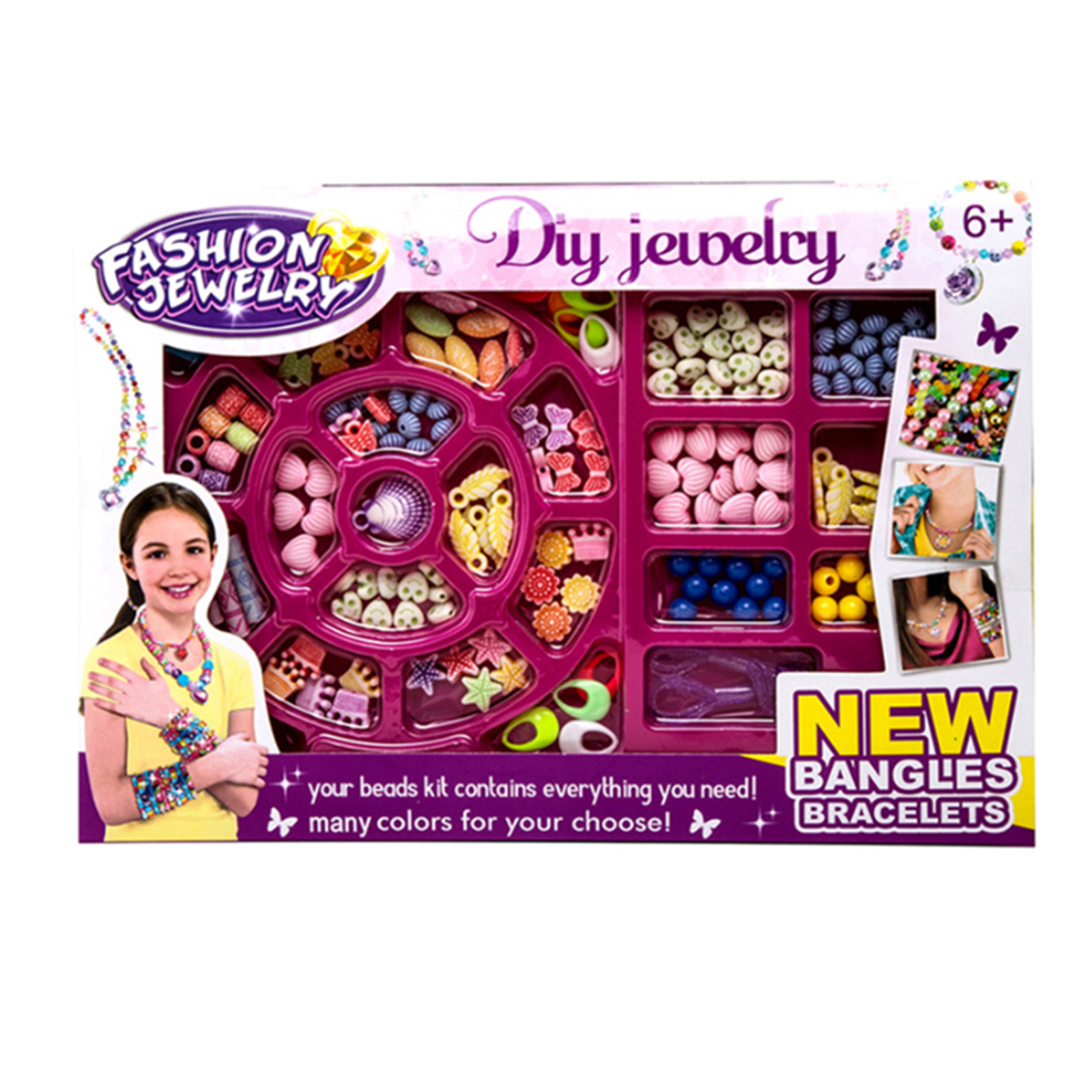 Perler Summer Fun Deluxe Box Fused Bead Kit, Ages 6 and up, 4005 Pieces ...