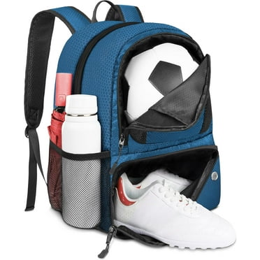 Mesh Black Basketball Soccer Bag Backpack Sports Volleyball Football ...