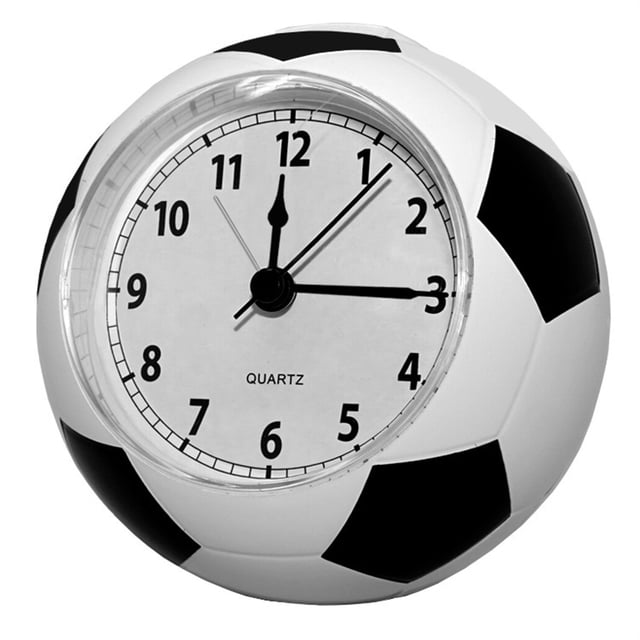 Soccer Ball Alarm Clock, Loud & Compact Alarm Clock for Bedroom ...