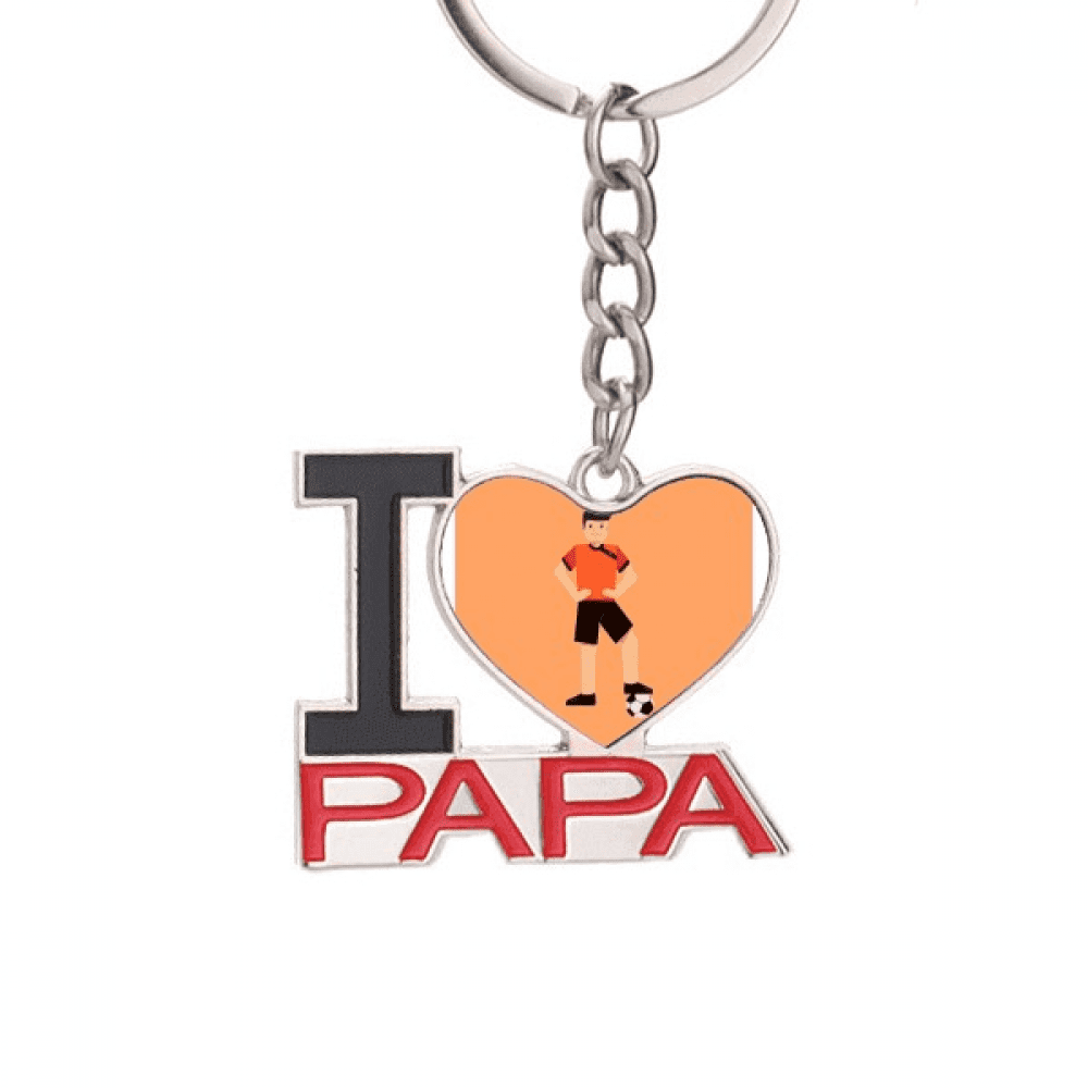 Soccer Ball Association Athlete Player Keychain Metal Keyring Holder ...