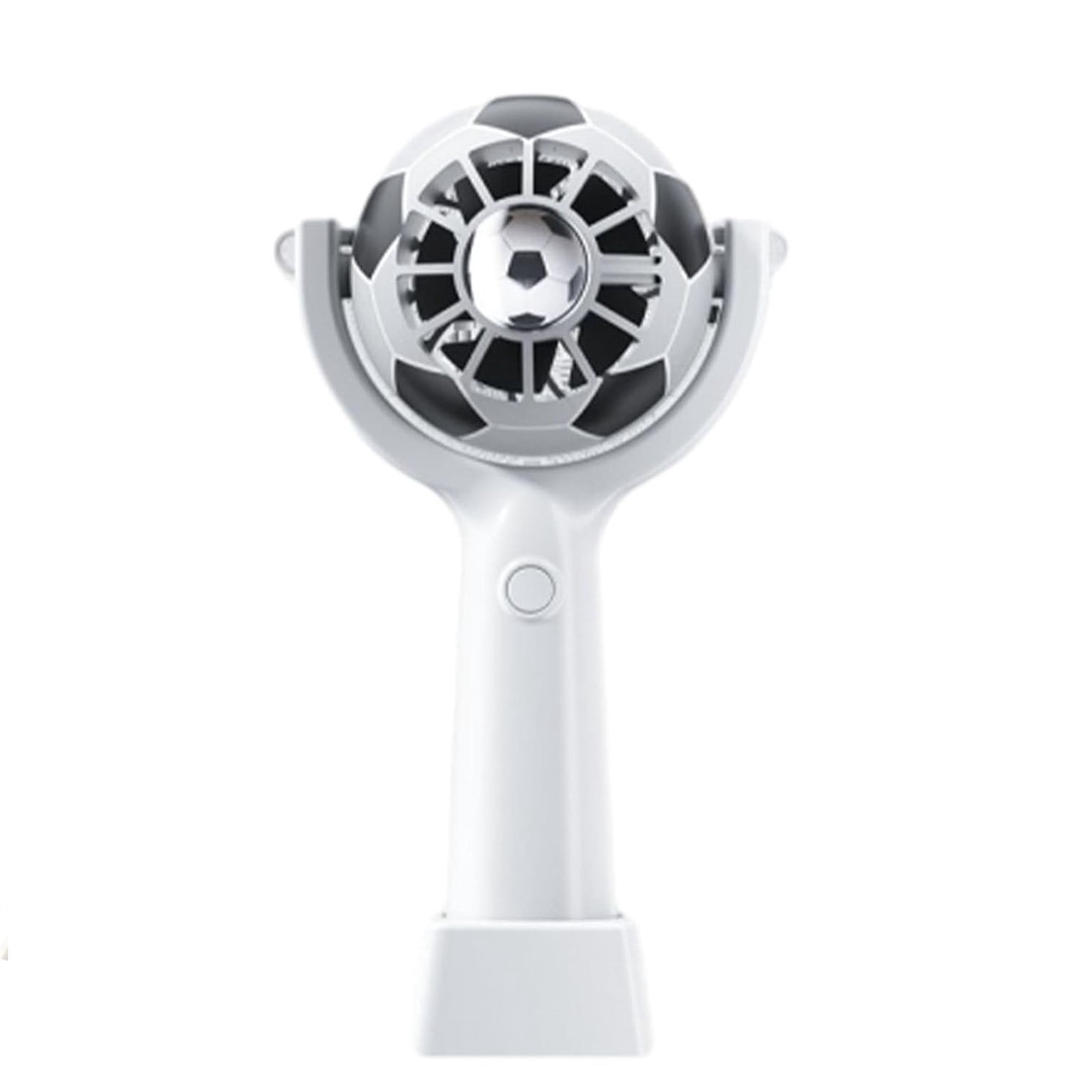 Soccer Ball Design Handheld Fan, Portable USB Rechargeable Mini Fan ...