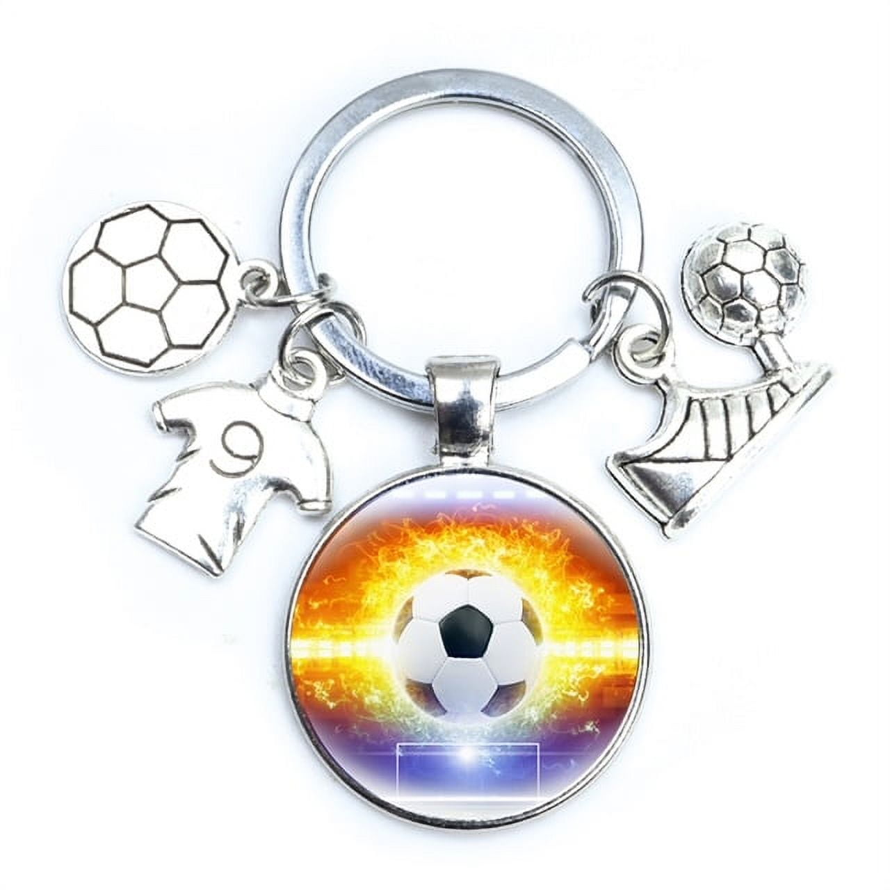 Soccer Ball Keychain - World Cup Soccer Ball Charms, Soccer Peace ...
