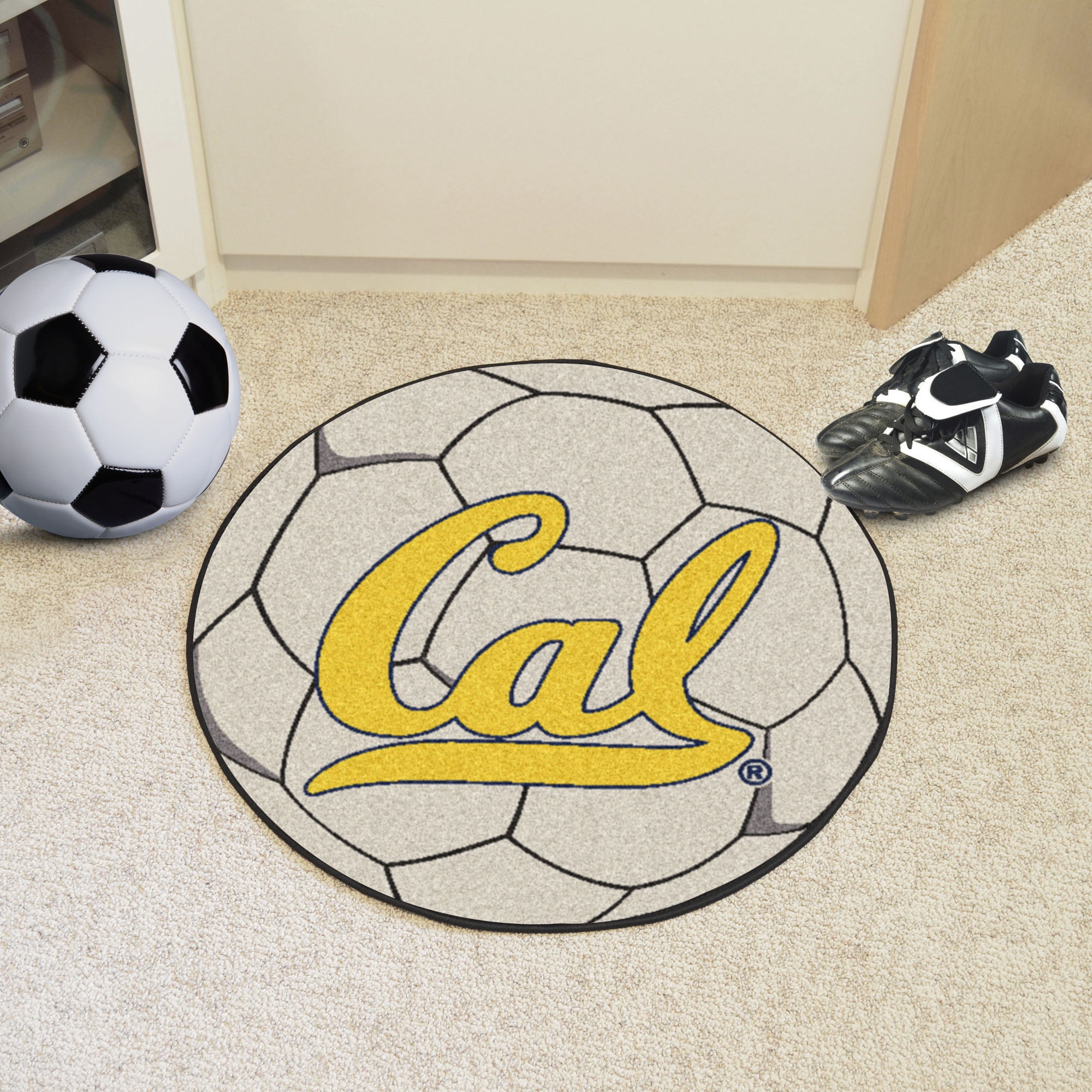 Soccer Ball Mat - Golden Bears University of California, Berkeley 27 ...
