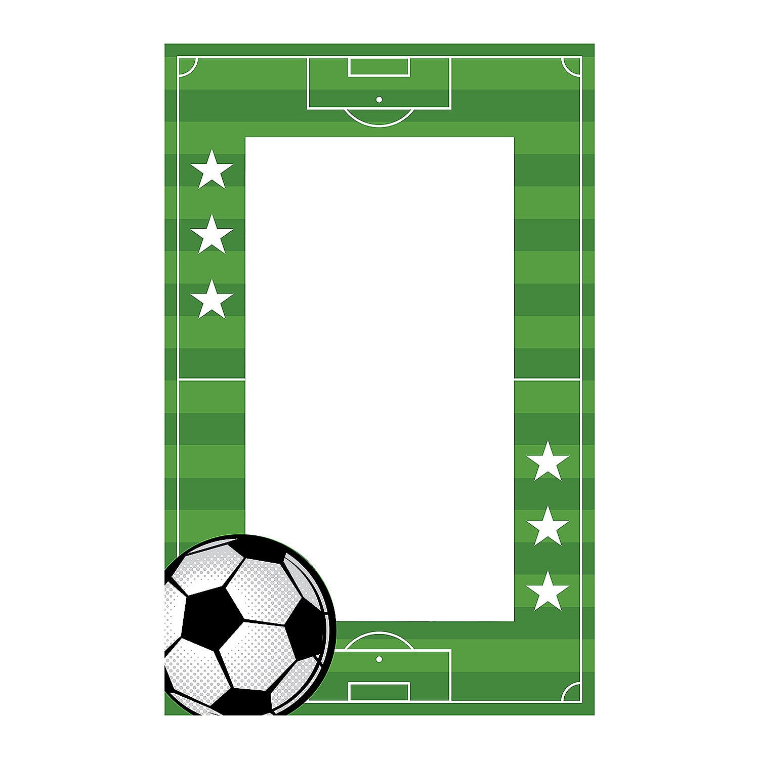 Soccer Ball Photo Booth Frame - Walmart.com