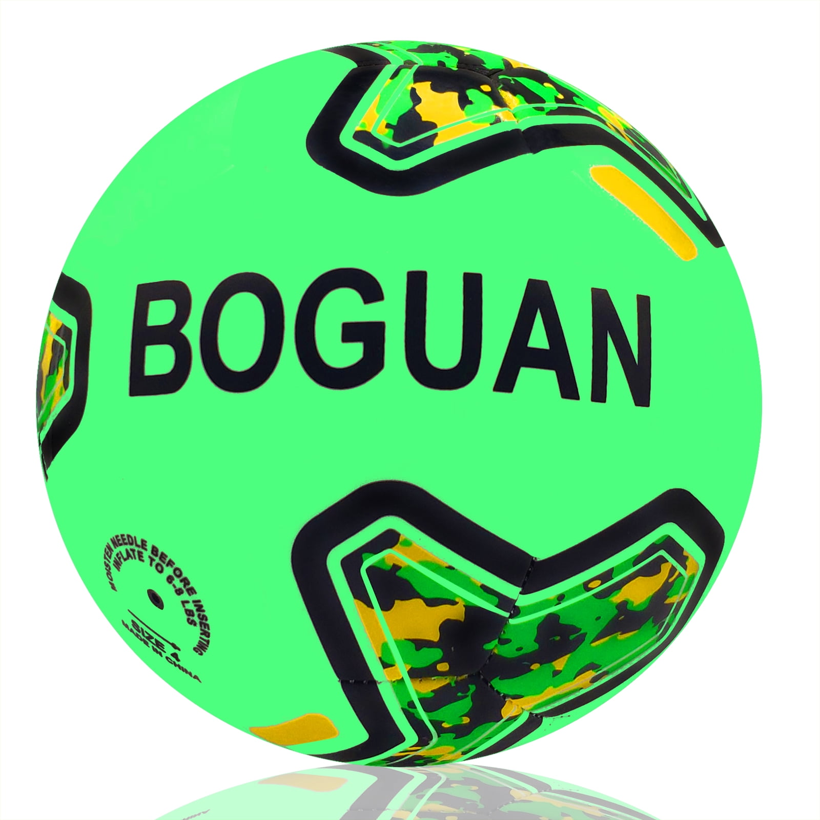 Soccer Ball Size 4 - Glow in The Dark Kids Soccer Balls -With Pump and ...