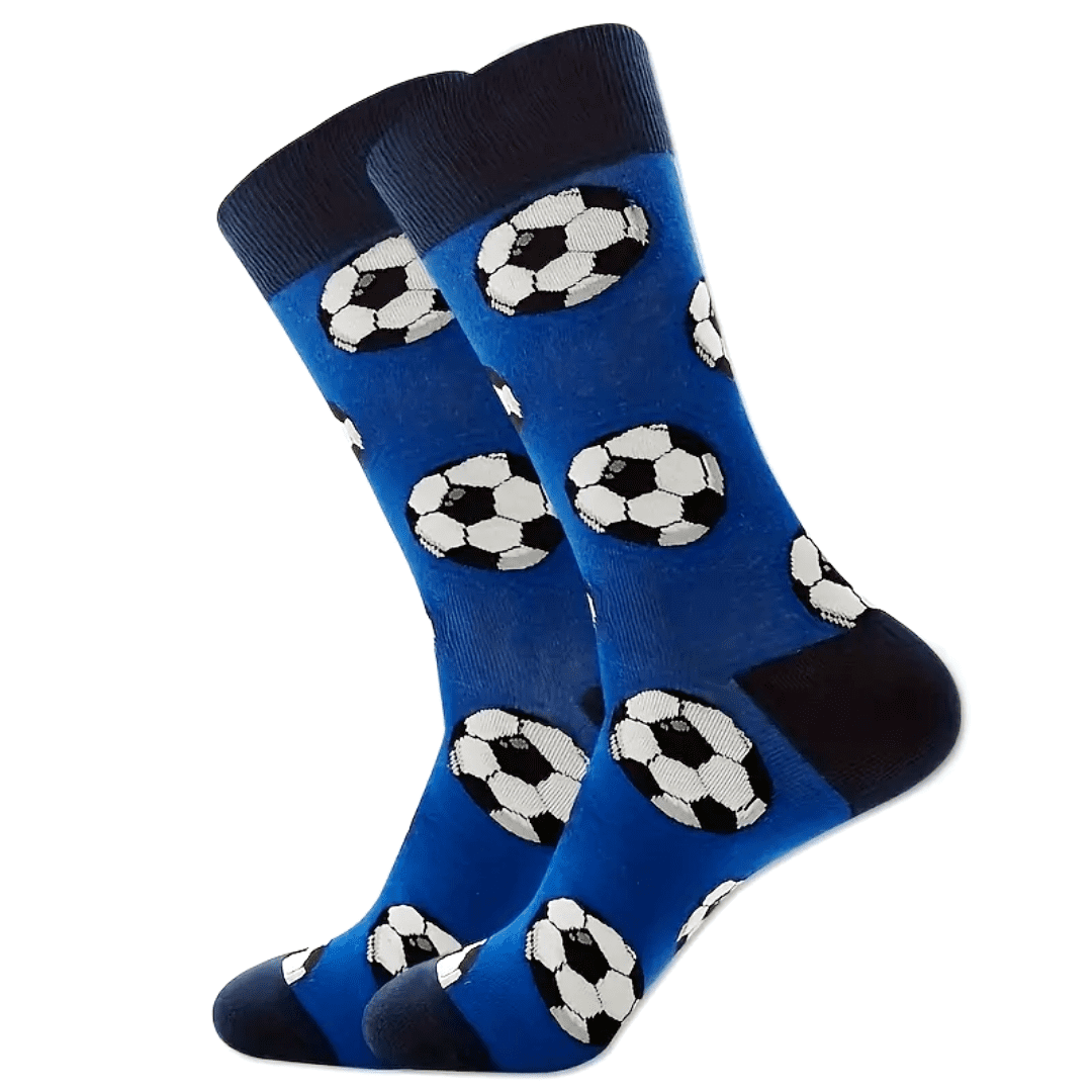 Soccer Ball Socks from the Sock Panda (Adult Large - Men's Shoe Sizes 8 ...