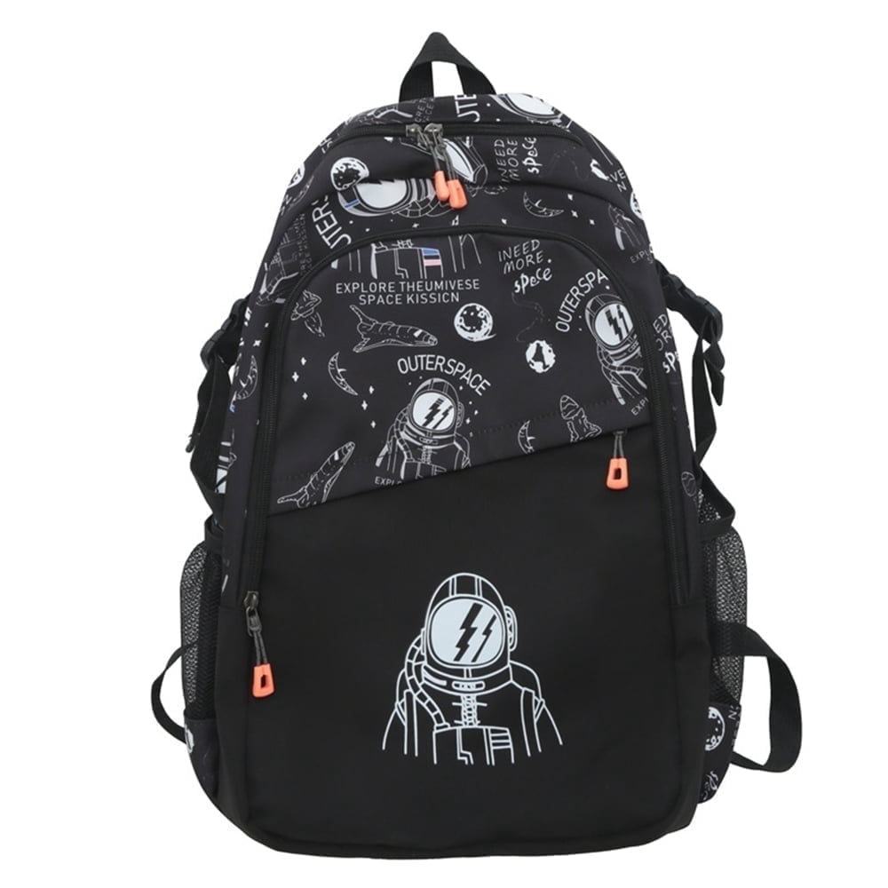 Space Astronaut Backpack Bookbag for Boys Girls, 18 In Rocket Laptop ...