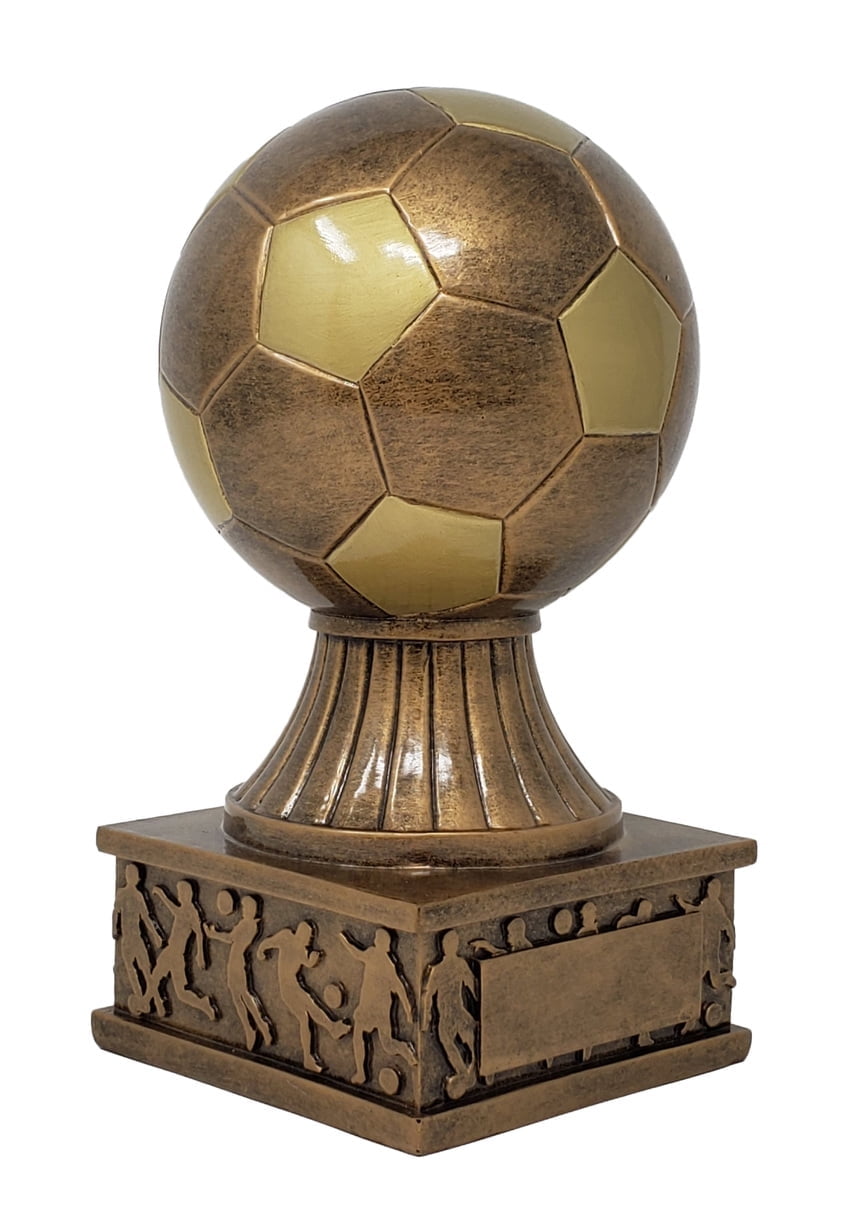 Soccer Ball Tower Trophy Gold Ftbol Award | 7.5 Inch Tall - Walmart.com