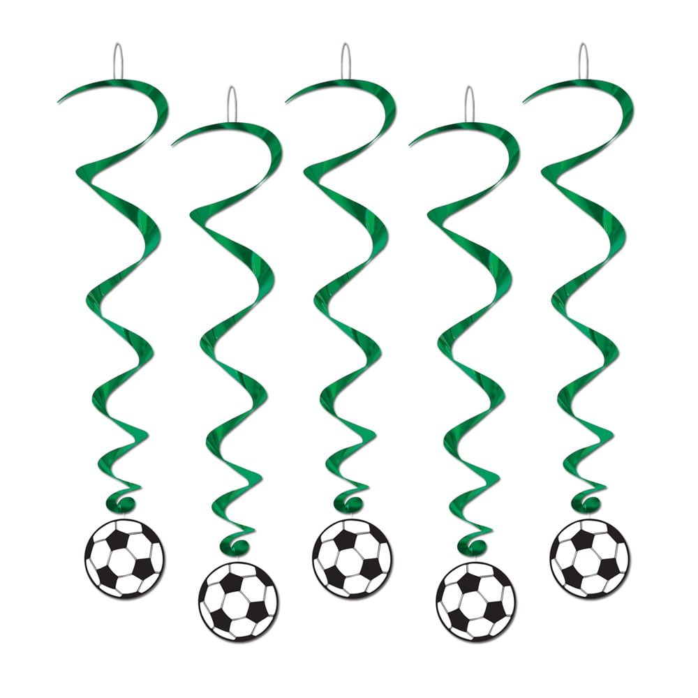Soccer Ball Whirls 3' 4" - 6 Pack (5 Per Package) - Walmart.com