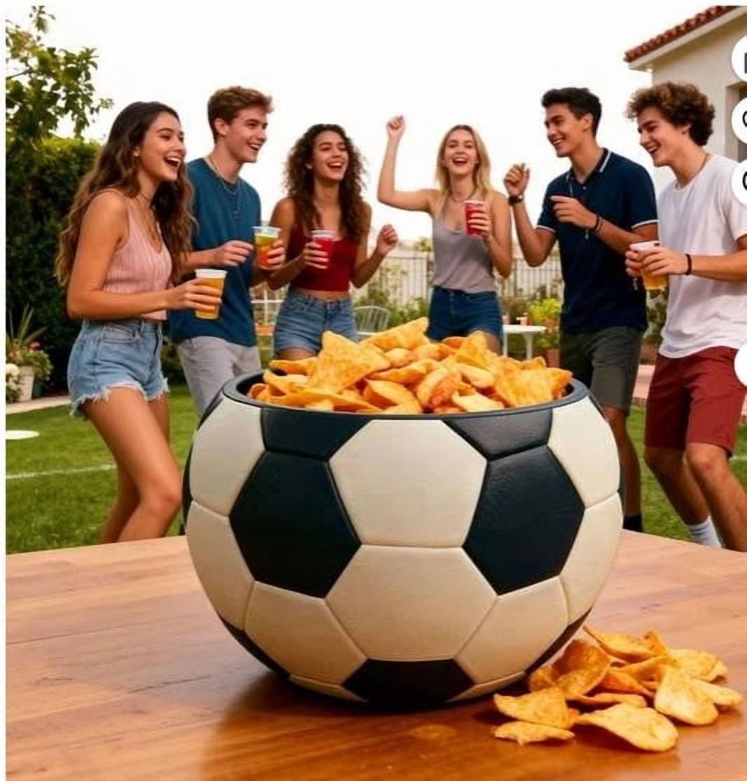 Soccer Ball corn Basket Plantser Pot - Sports Theme Home Garden Decor ...