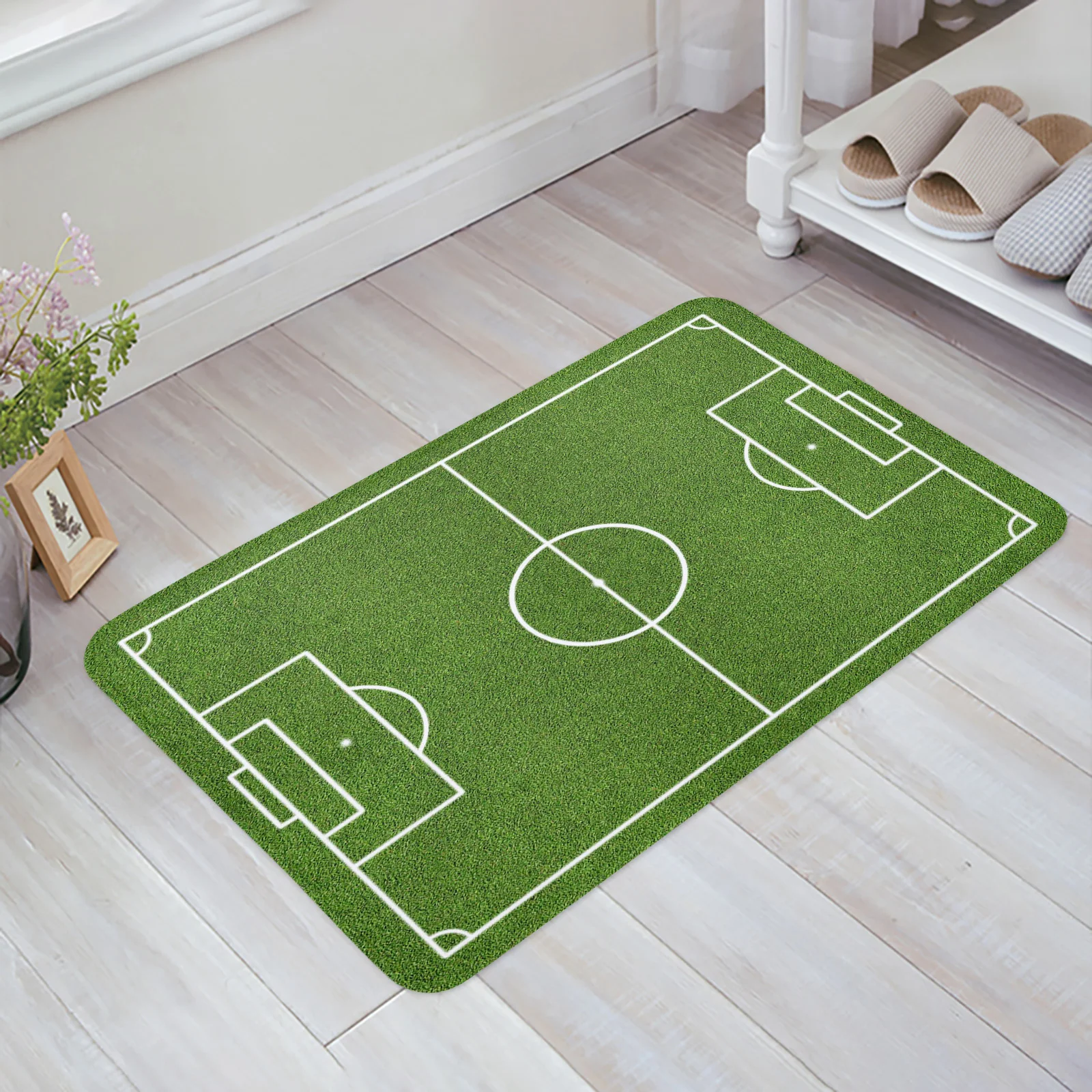 Soccer Balls Football Field Carpet For Living Room Area Rug Floor Mat ...