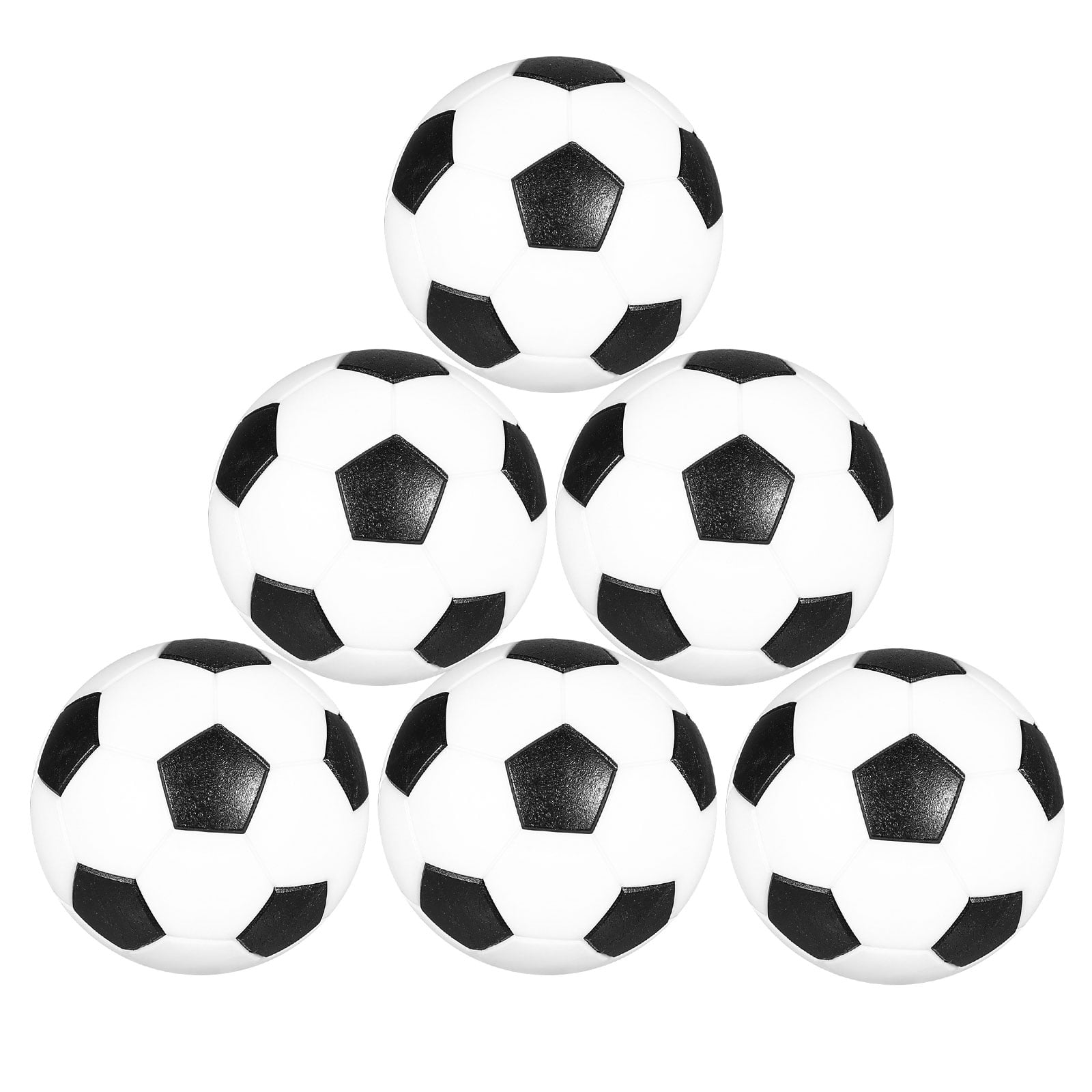 WINOMO 6pcs Mini Soccer Balls Replacement for Table Football Game Made ...