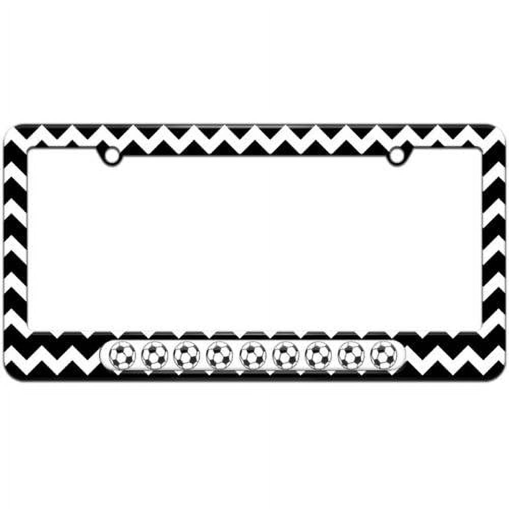 Soccer Balls, Sports License Plate Tag Frame, Multiple Colors - Walmart.com