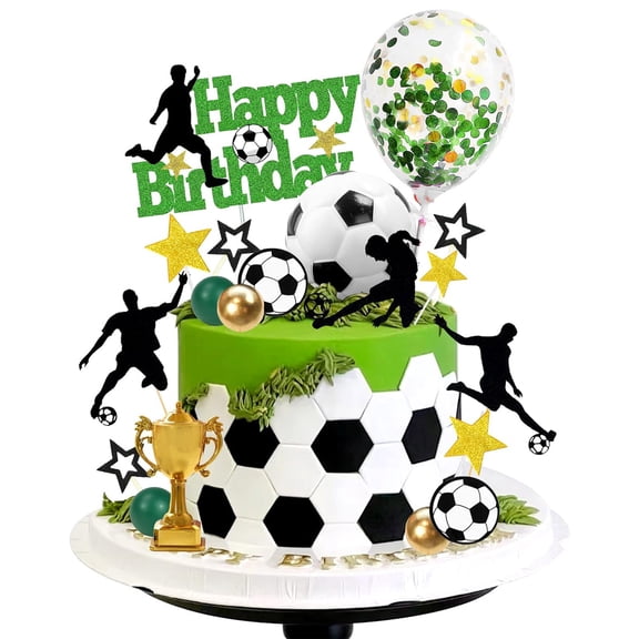 Football Cake Toppers and Party Supplies for Sports Celebrations