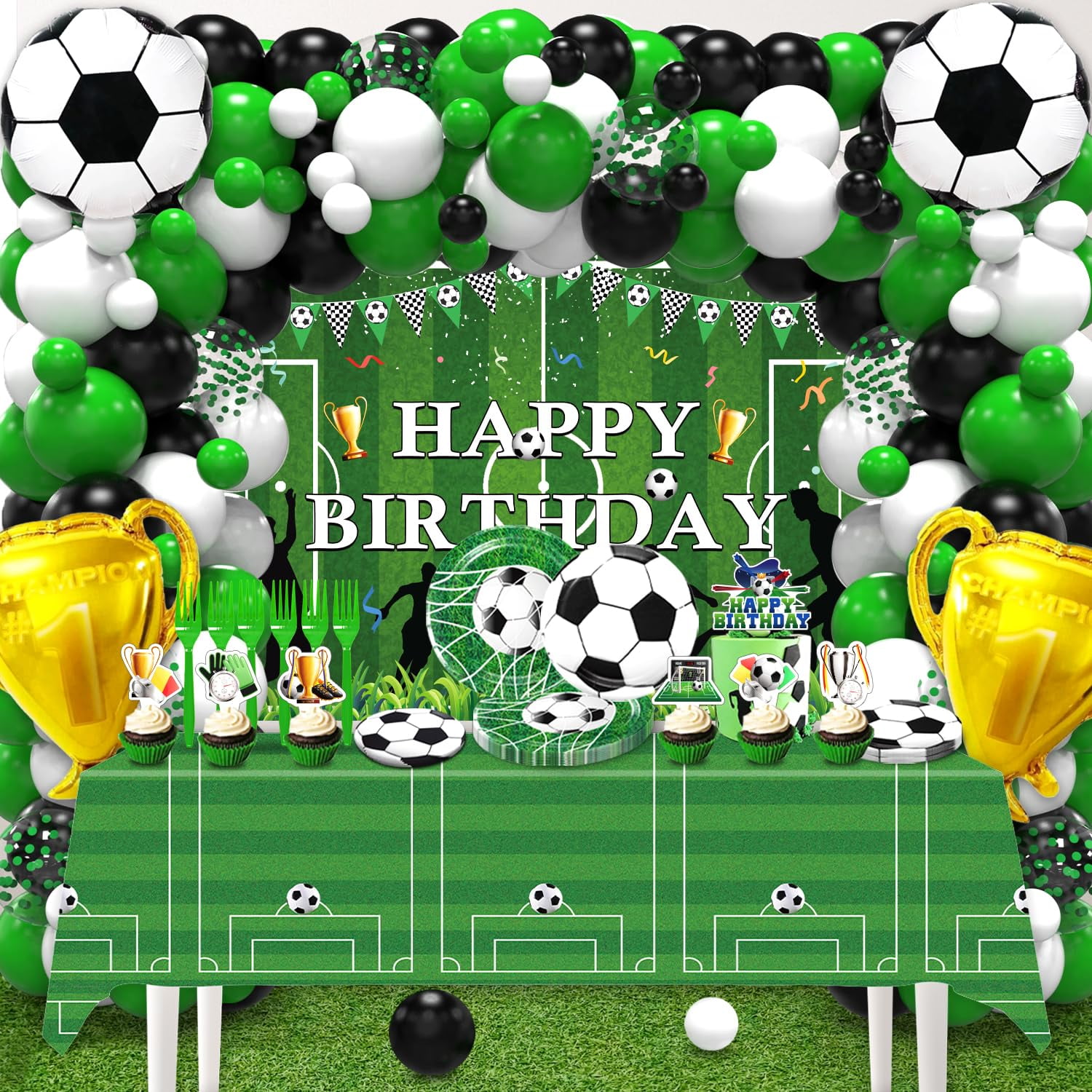 Soccer Birthday Party Decorations，Soccer Party Decorations，Soccer ...