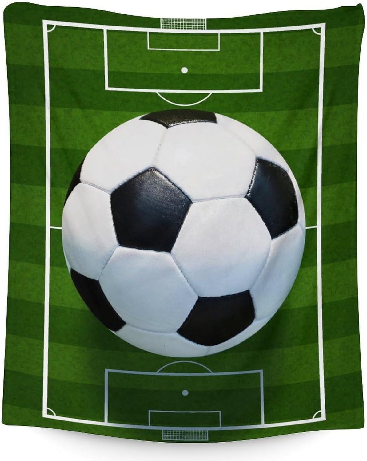 Soccer Blanket for Girls, Kids Blanket, 50 x 40 Inches Warm Lightweight ...