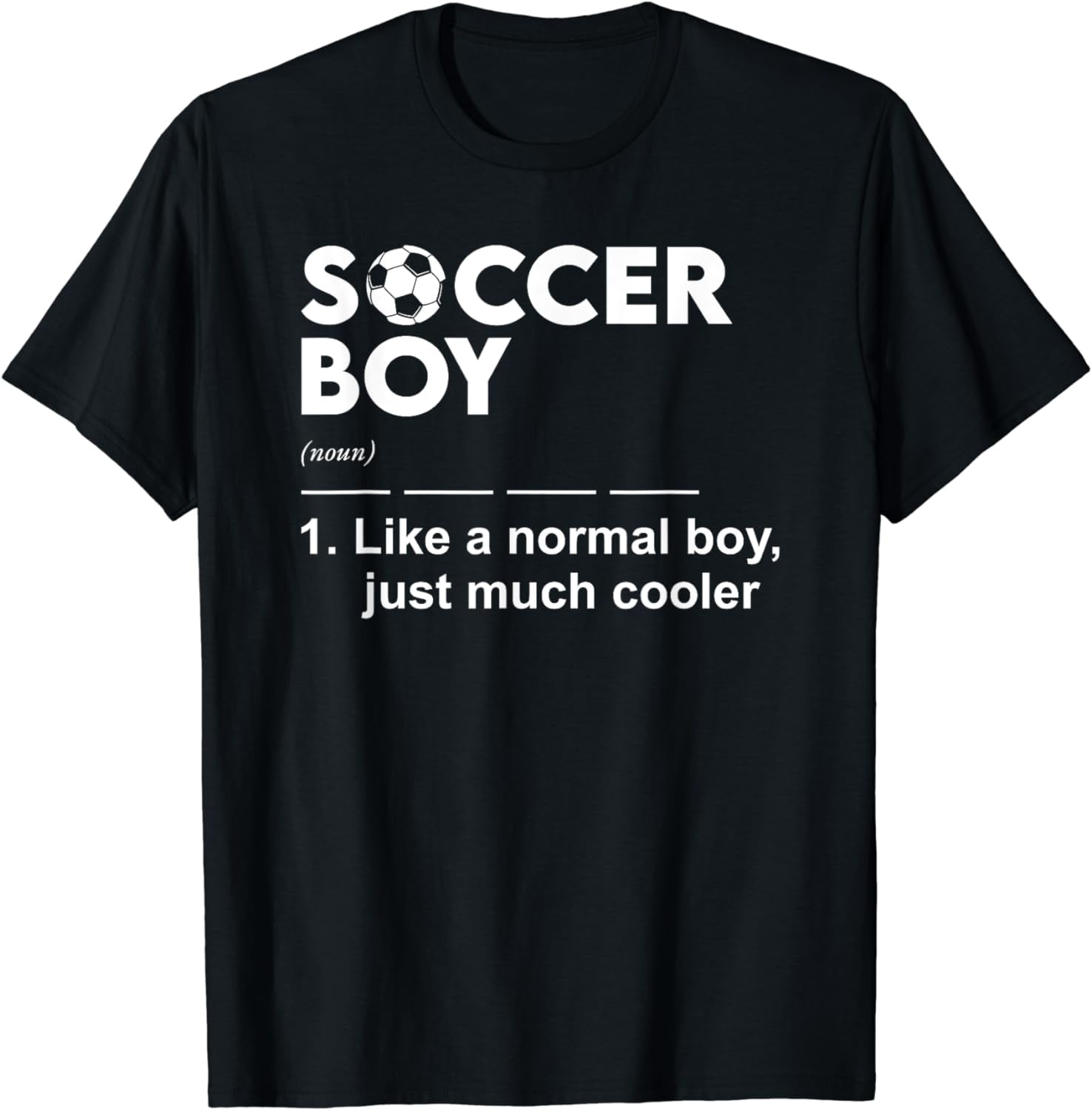 Soccer Boy Definition Soccer Player Boys T-Shirt - Walmart.com