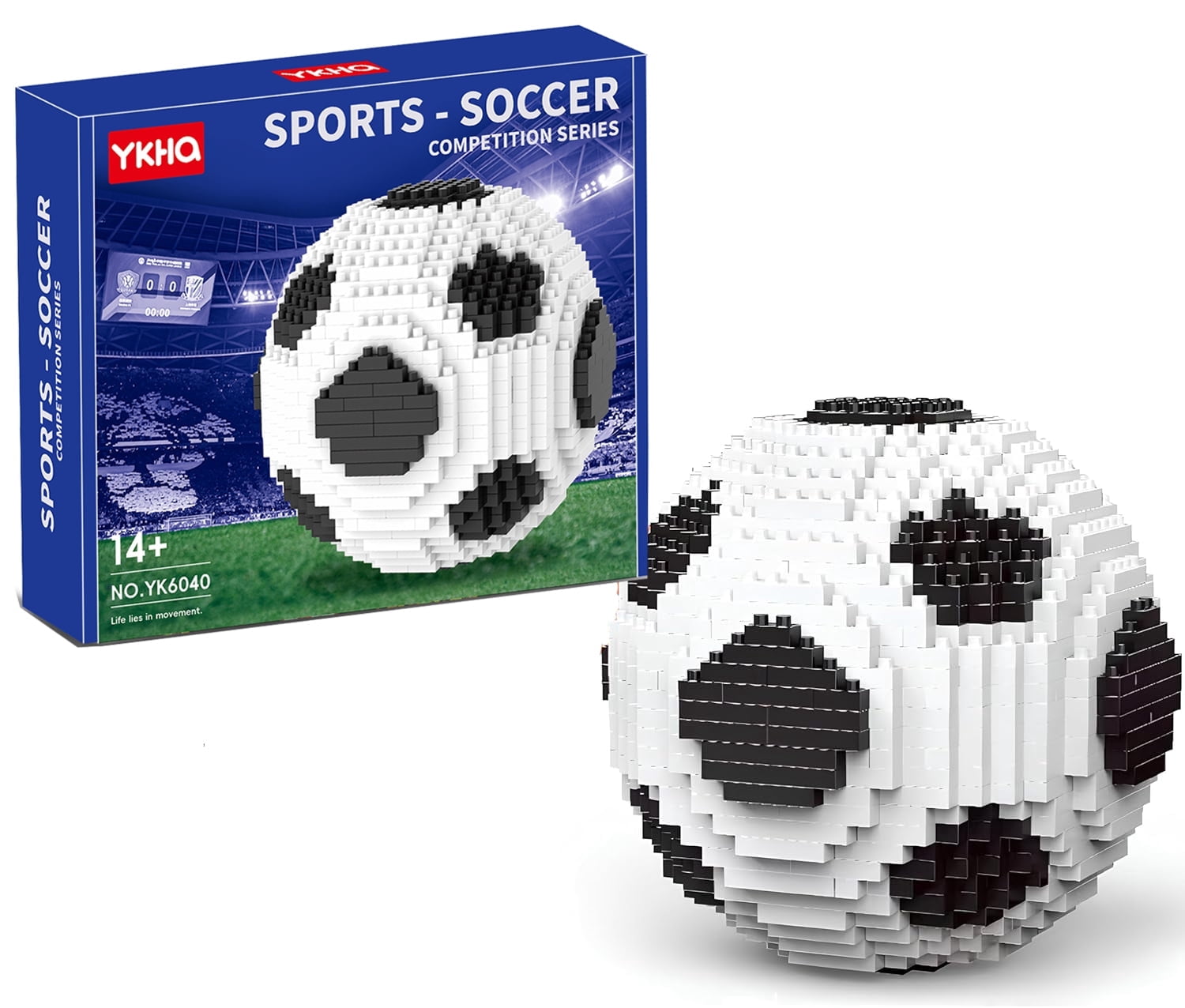 Soccer Building Blocks Sets 850pcs - STEM Educational Toy for Kids Ages ...