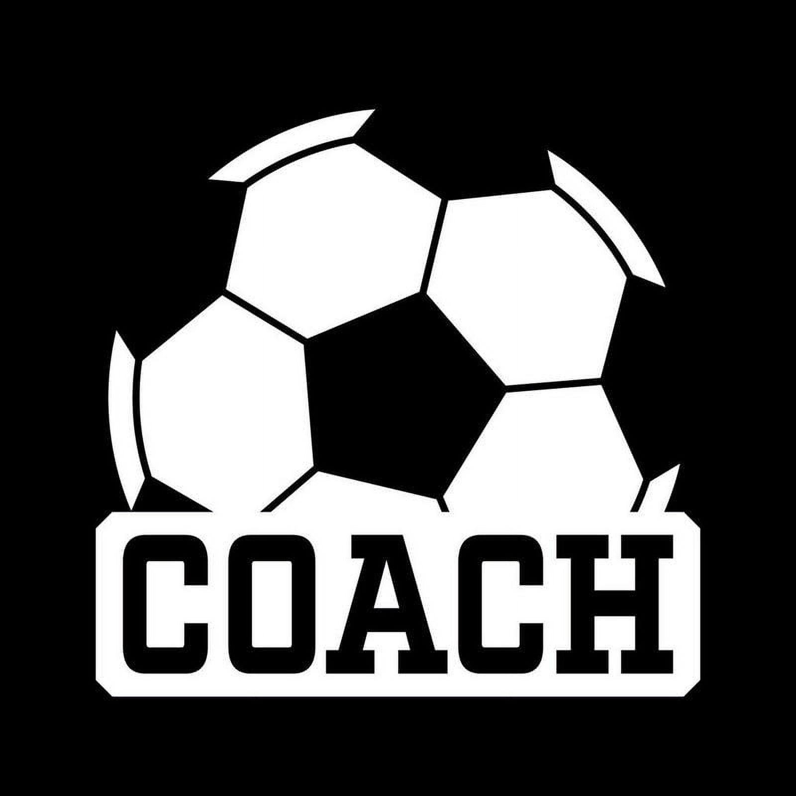 Soccer Coach Vinyl Decal Sticker | Cars Trucks Vans Windows Walls Cups ...