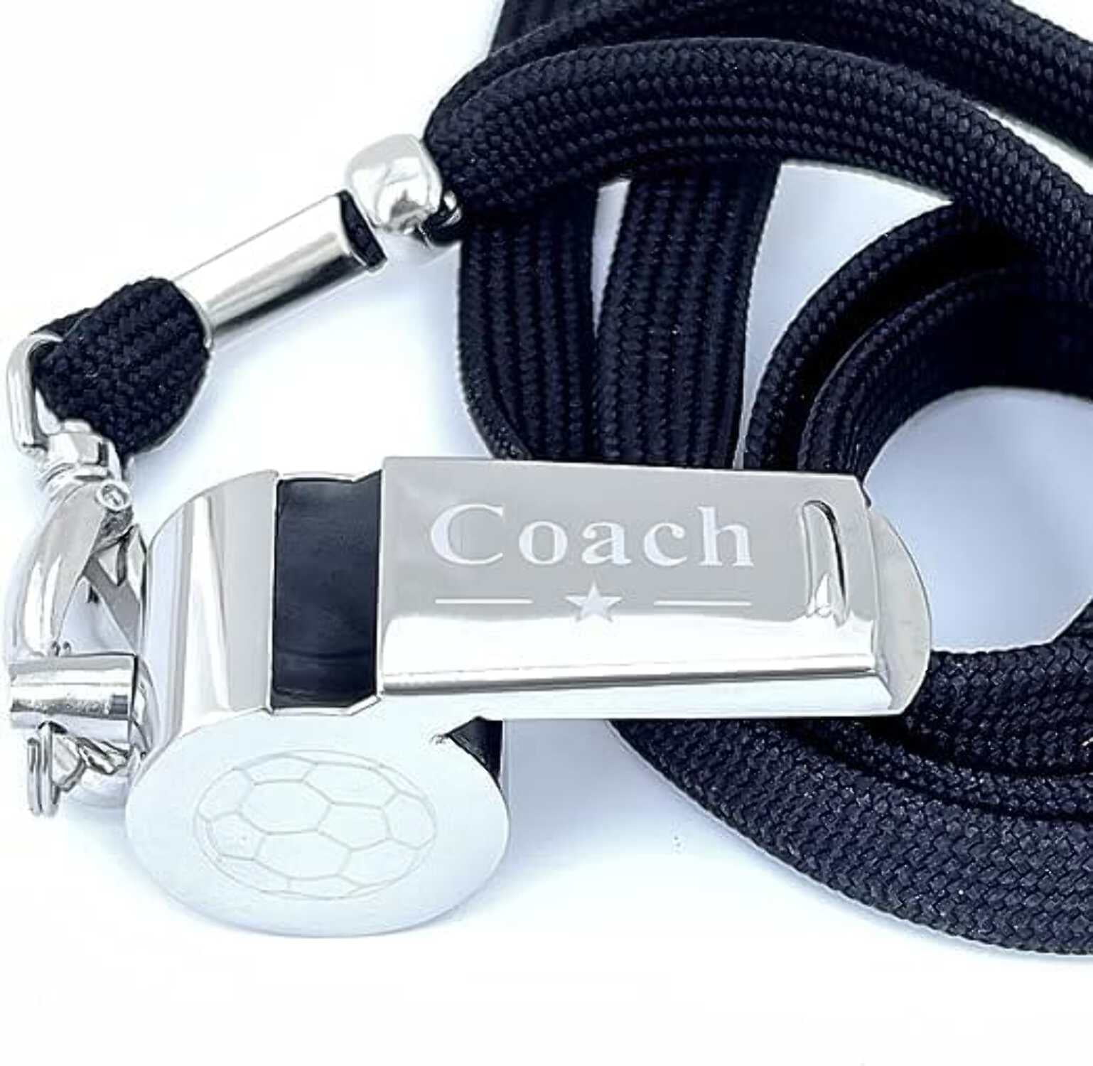 Soccer Coach Whistle Engraved Coaches Gift - Walmart.com