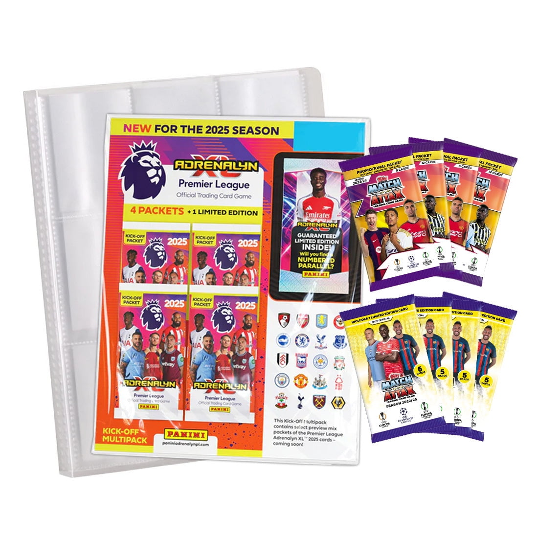 Soccer Collector Starter Pack - Album, 72 Cards + LE - Walmart.com