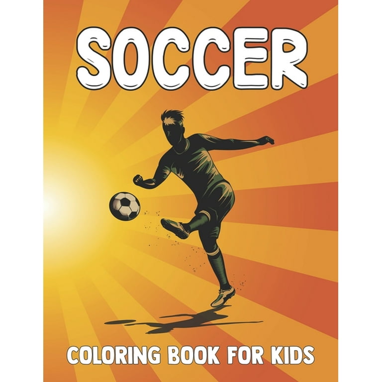 big soccer ball coloring pages